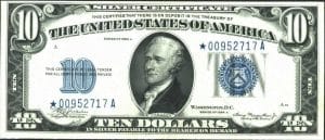$10 Silver Certificates Values (Star, Fancy SN#, Error & More) - Serial ...
