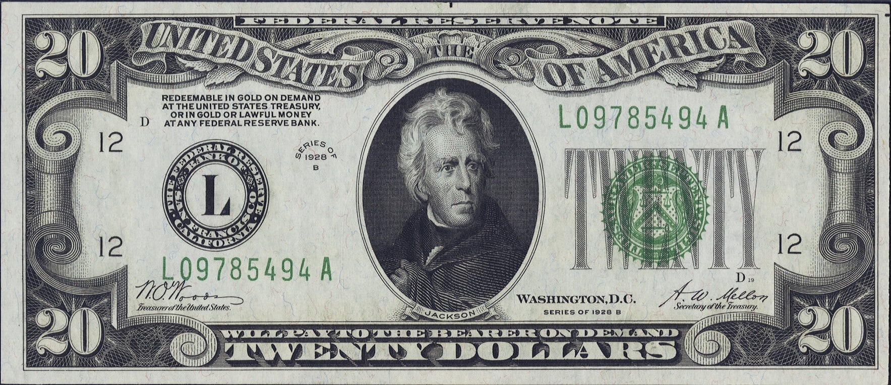 $20 Federal Reserve Notes Values (Star, Fancy SN#, Error & More ...