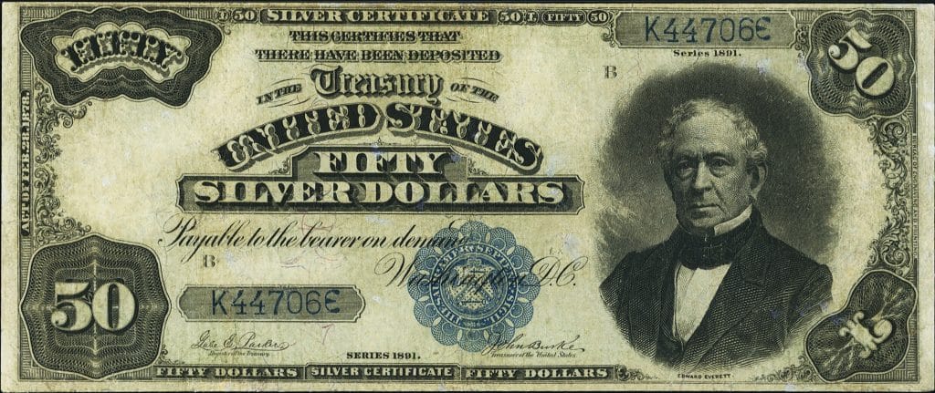 $50 Silver Certificates Values (Star & More) - Serial Worth