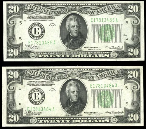 $2 Silver Certificates Values (Star, Fancy SN#, Error & More) - Serial ...