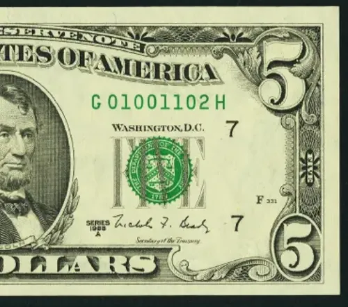 2017 $1 Federal Reserve Notes Values (Star, Fancy SN#, Error & More ...